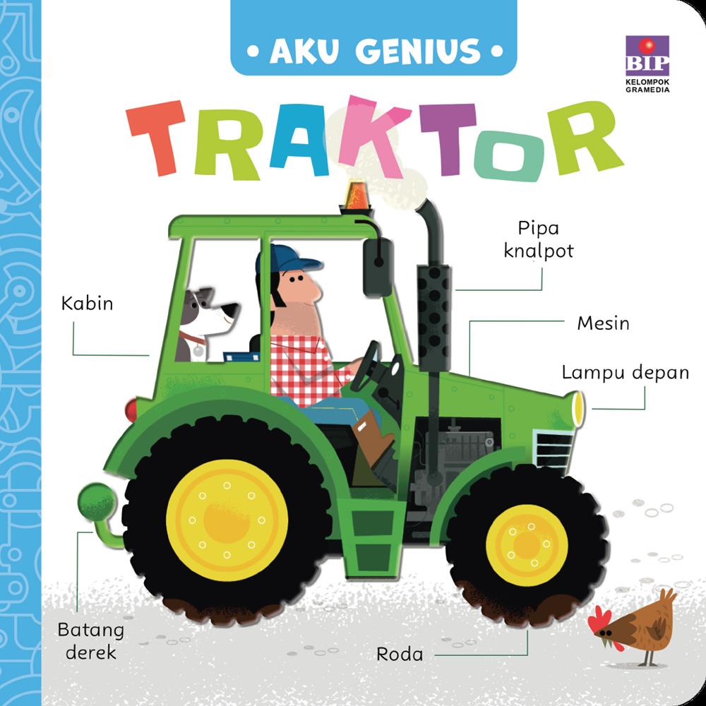 Aku Genius: Traktor (Boardbook) - BukaBuku.com - Toko Buku Online